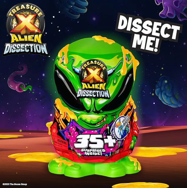 Treasure X Toys, Minecraft, Aliens, Gold & More